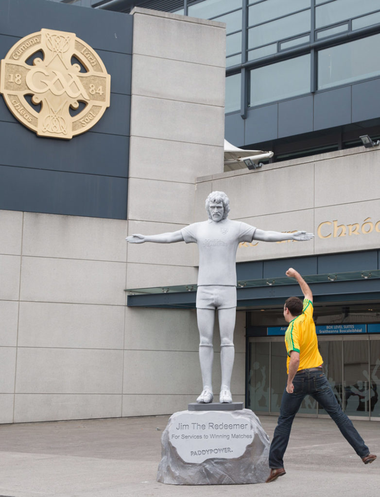 RESURRECTION MAN: We commission Jim the Redeemer statue ahead of All ...