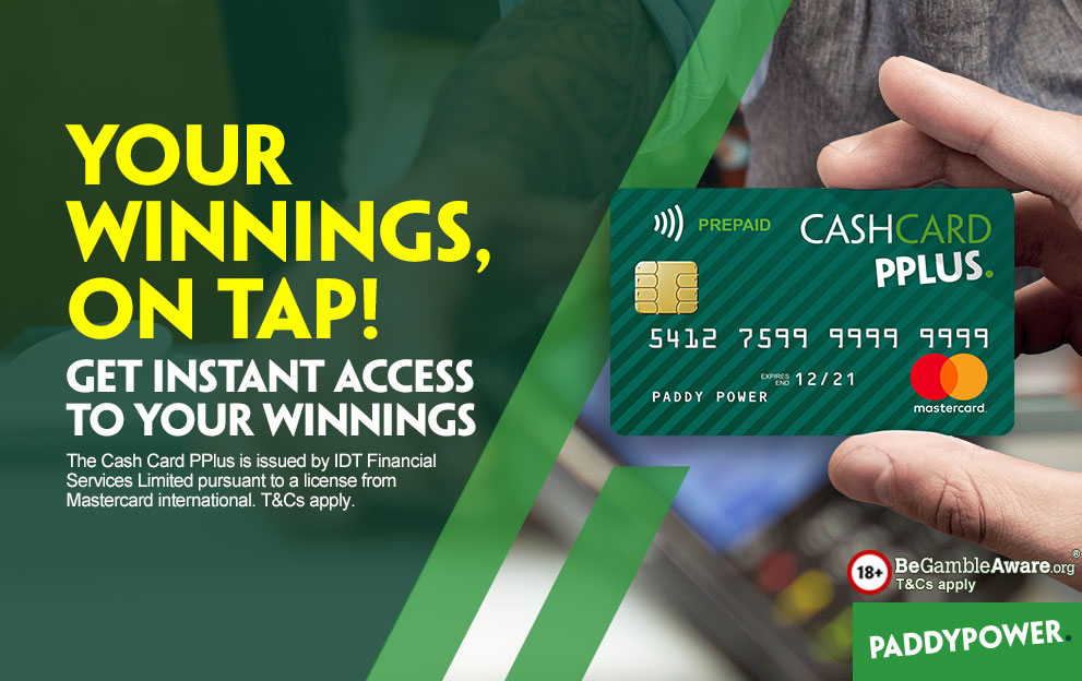 Your winnings, on tap! Get instant access with our Cash Card PPlus ...