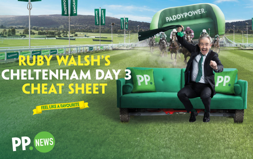 Cheltenham Tips: Ruby Walsh’s cheat sheet for Thursday – Paddy Power News