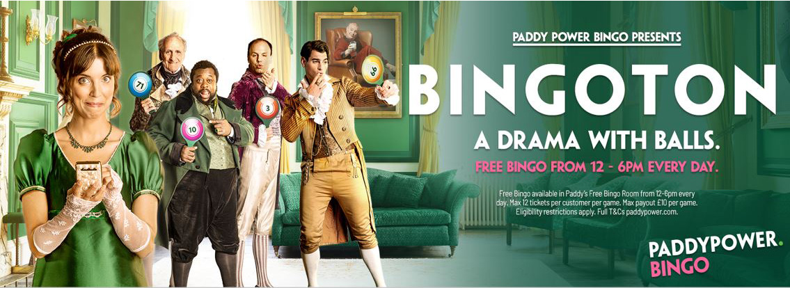 Welcome to Bingoton: Paddy’s posh new ad is a drama… with balls – Paddy ...