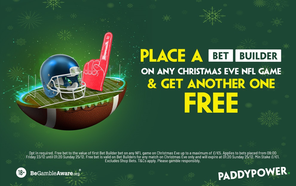 NFL Tips: We’ve a 10/1 Christmas Eve Multi-Game Bet Builder – Paddy ...