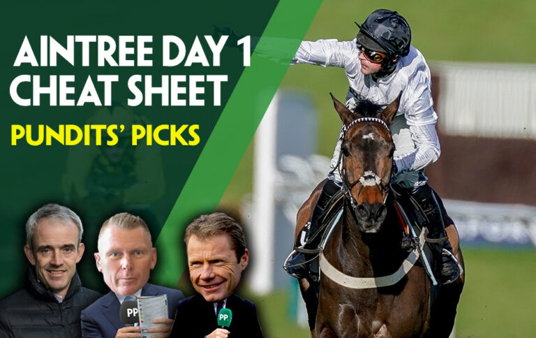 Horse Racing Tips: Paddy Pundits’ Epic Day 1 Aintree Cheat Sheet ...