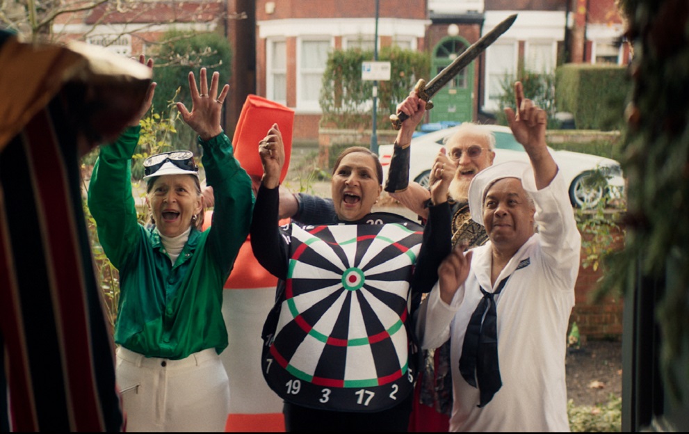 Paddy hits bullseye with Christmas World Darts Championship ad