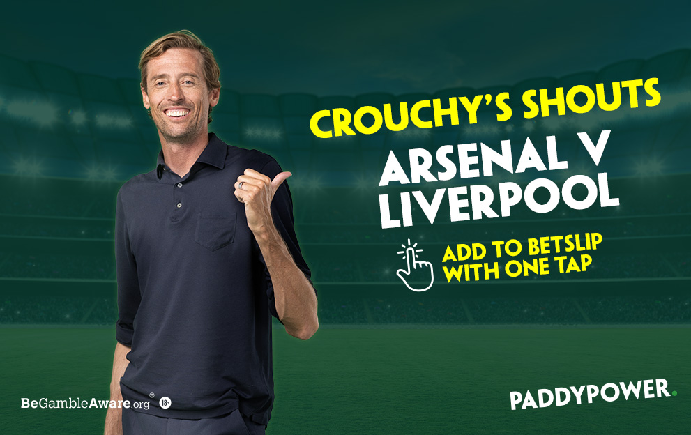 Crouchy’s Shouts: Liverpool outgun Arsenal in 21/1 Bet Builder – Paddy ...
