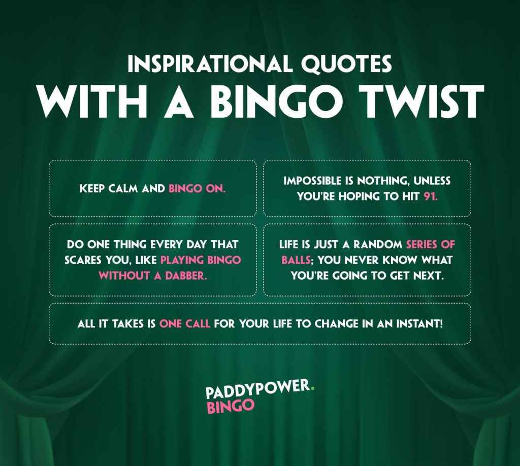 Bingo Calls & Sayings - Funny Bingo Nicknames | Paddy Power News