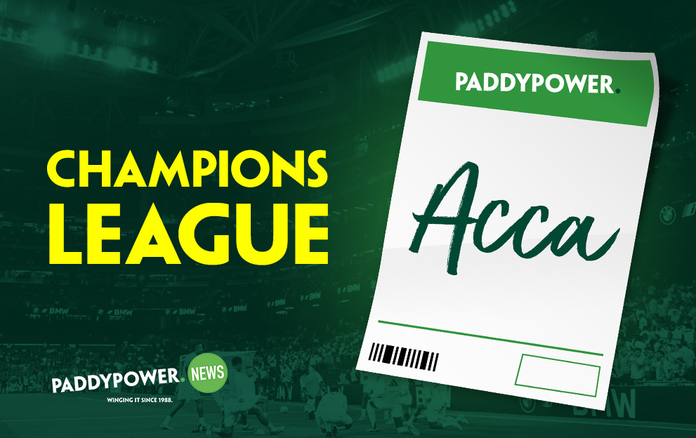 Football Accumulator Tips: A 24/1 play in the Champions League – Paddy ...
