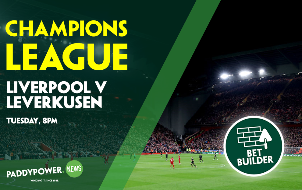 Liverpool v Leverkusen Tips: Tuesday’s 22/1 Bet Builder – Paddy Power News