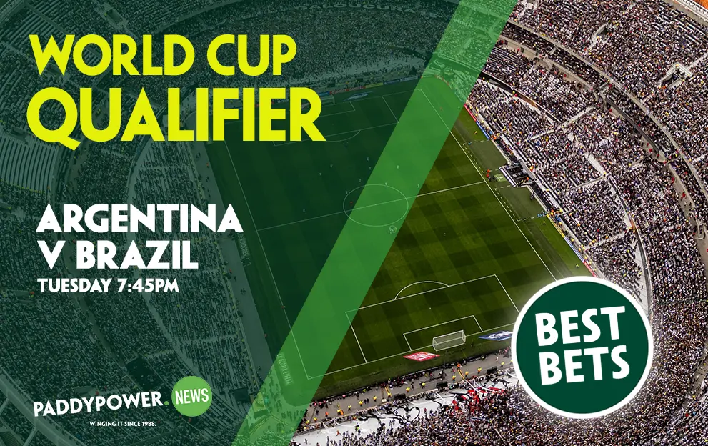 Argentina v Brazil tips: Tuesday night’s 21/1 Bet Builder – Paddy Power ...