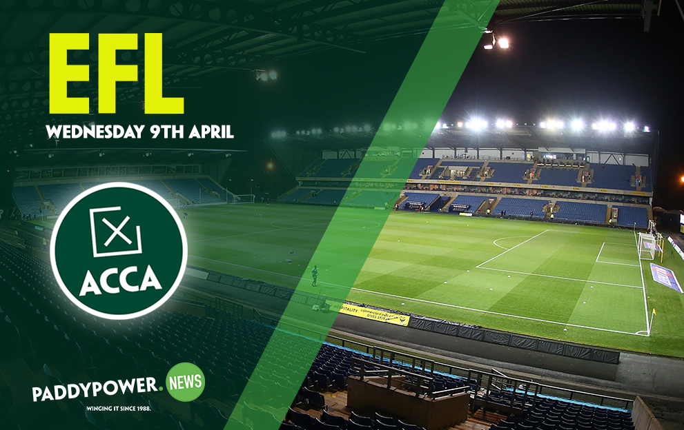 Football Accumulator Tips: Wednesday night’s 21/1 EFL punt – Paddy ...