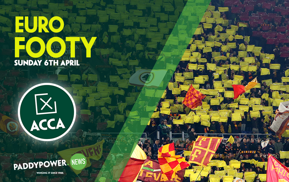 Football Accumulator Tips: Sunday’s 63/1 Euro footy wager – Paddy Power ...