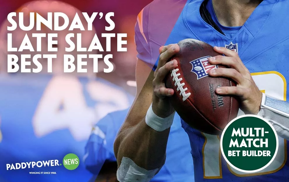 NFL Tips: A 25/1 bet builder for Sunday’s late slate games – Paddy ...