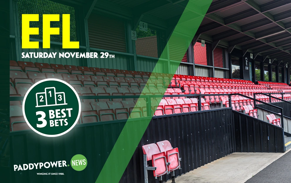 EFL Championship Tips: Our 3 Best Bets for Saturday 29/11/25 – Paddy ...
