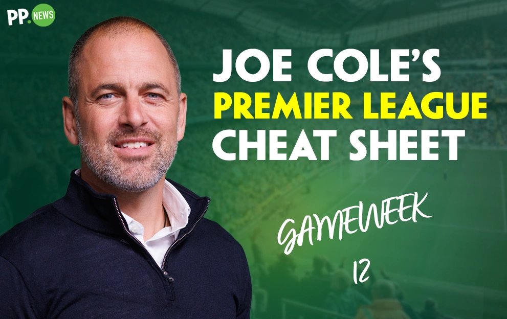 Football Tips: Joe Cole’s EPL Cheat Sheet this weekend – Paddy Power News