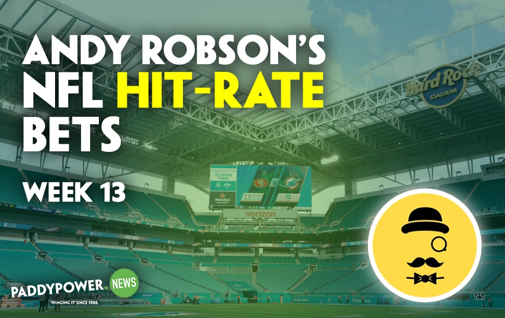 NFL Tips: Andy Robson’s 3/1 hit-rate picks for Week 13 – Paddy Power News
