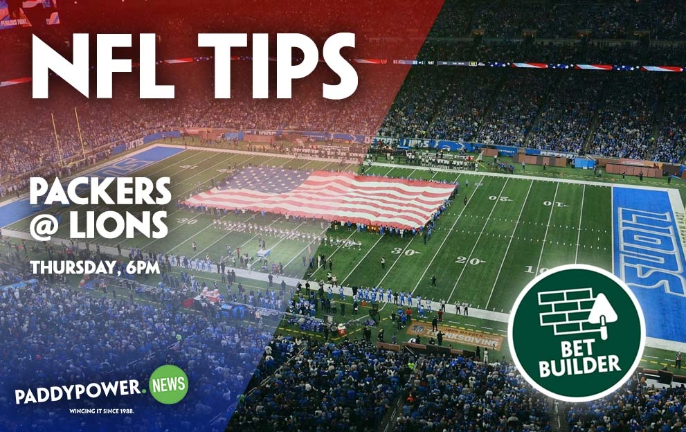 NFL Tips: 13/1 Packers @ Lions Thanksgiving Bet Builder – Paddy Power News