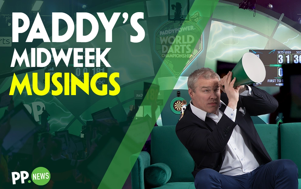 Paddy Power: World Darts Championship fever and more – Paddy Power News