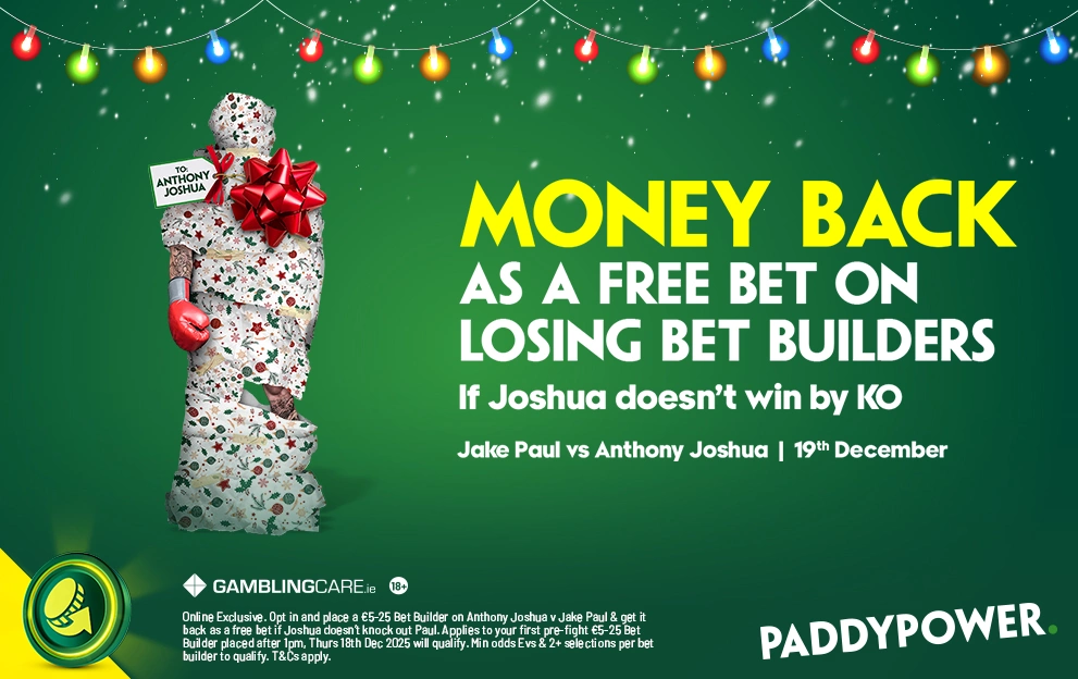 Jake Paul v Anthony Joshua fight date, time, undercard, odds – Paddy ...