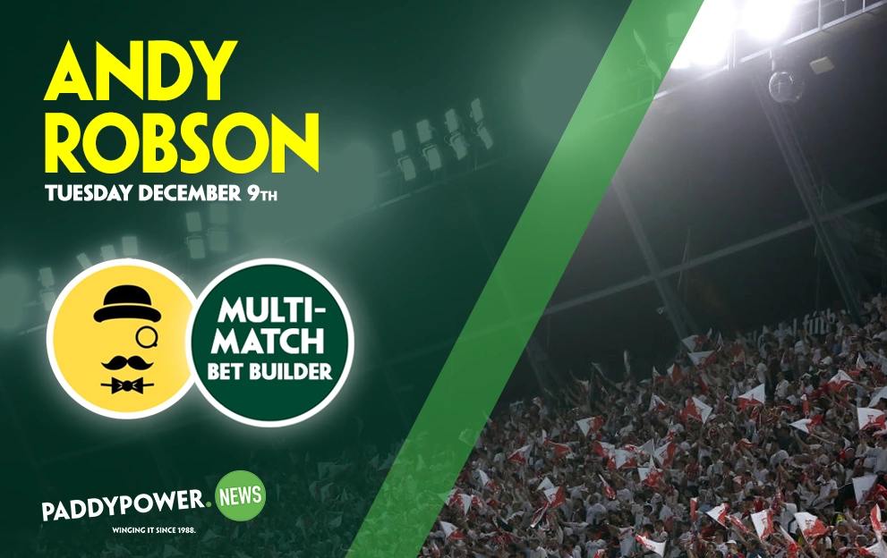 Champions League tips: Andy Robson’s 3/1 Tuesday punt – Paddy Power News