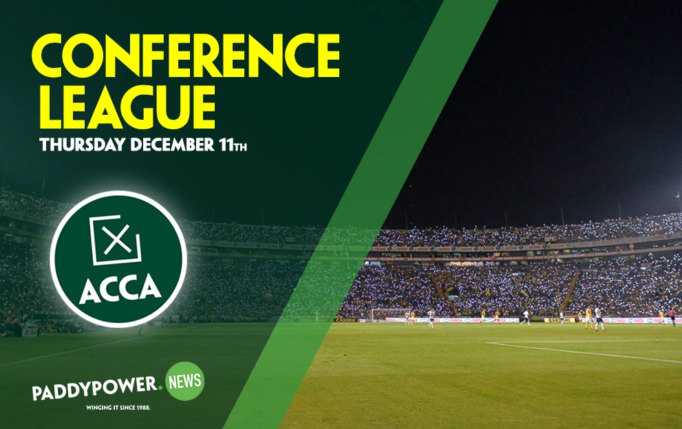 Football Tips: Thursday’s 12/1 Conference League Acca – Paddy Power News