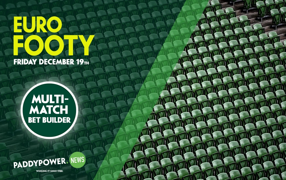 Football Tips: Friday’s 13/1 Multi-Match Bet Builder – Paddy Power News
