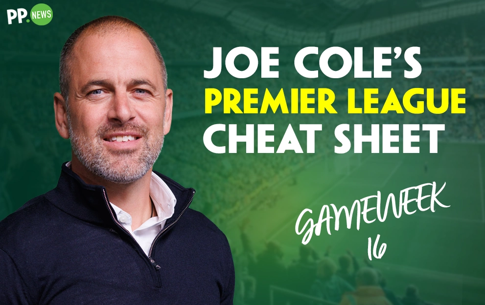 Football Tips: Joe Cole’s EPL Cheat Sheet for this weekend – Paddy ...