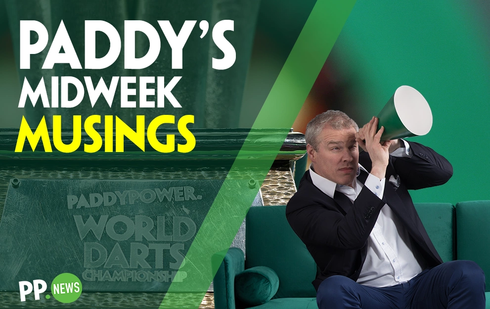 Paddy Power: World Darts Championship countdown & more – Paddy Power News