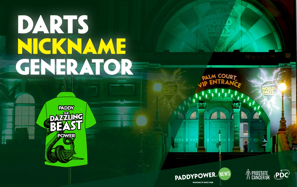 Darts Nickname Generator: Get your own moniker! – Paddy Power News