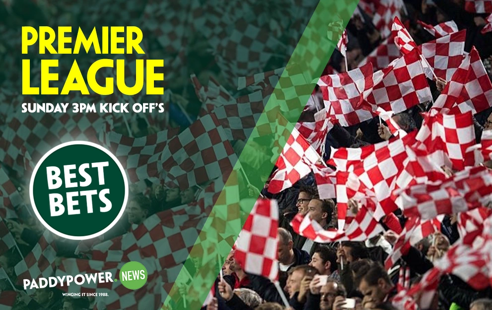 Football Tips: Sunday’s 14/1 Premier League 3pm Best Bets – Paddy Power ...