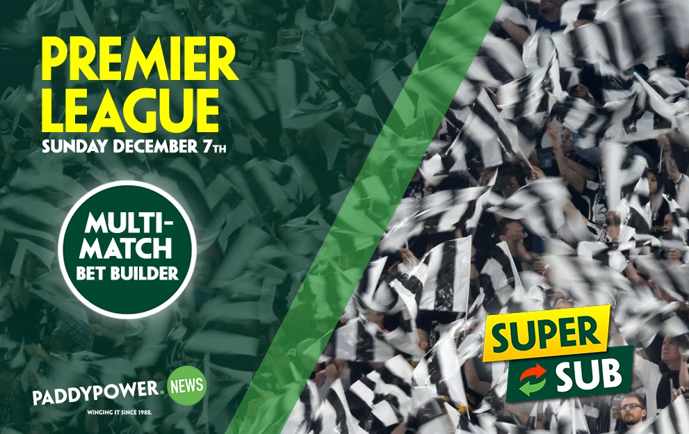 Football Tips: Our 8/1 Sunday Super Sub Bet Builder – Paddy Power News