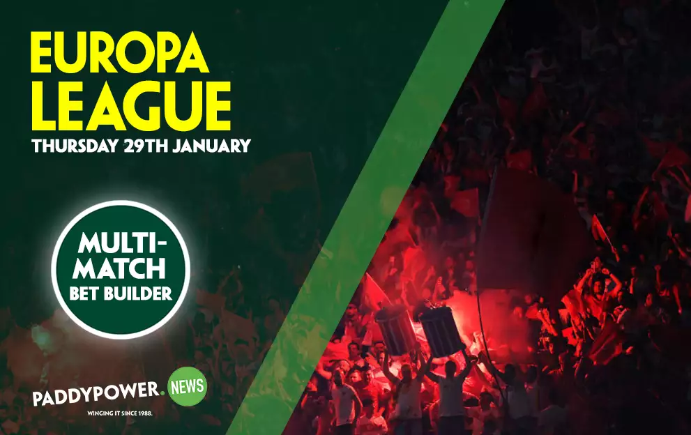 Football Tips: Thursday’s 6/1 Europa League Bet Builder – Paddy Power News