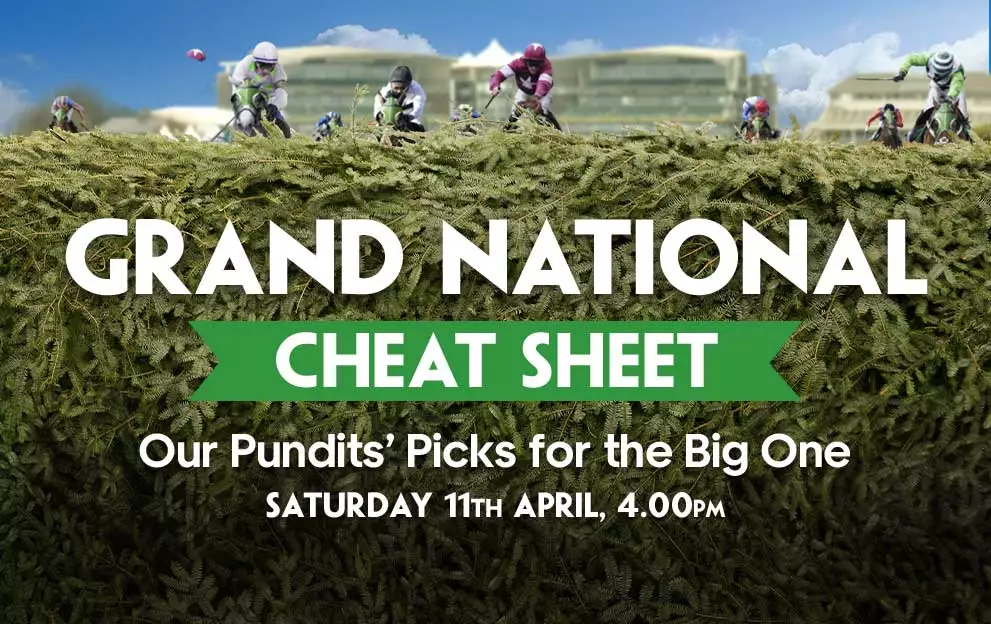 Grand National tips: Paddy Power’s Cheat Sheet – Paddy Power News