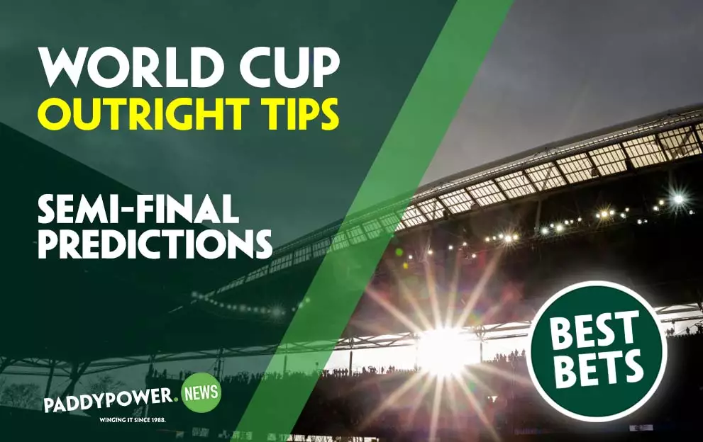 World Cup Tips: Paddy semi-final shouts this summer – Paddy Power News