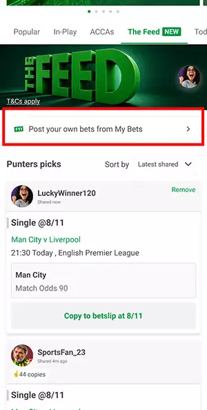 The Feed – Paddy Power’s new social betting bandwagon – Paddy Power News