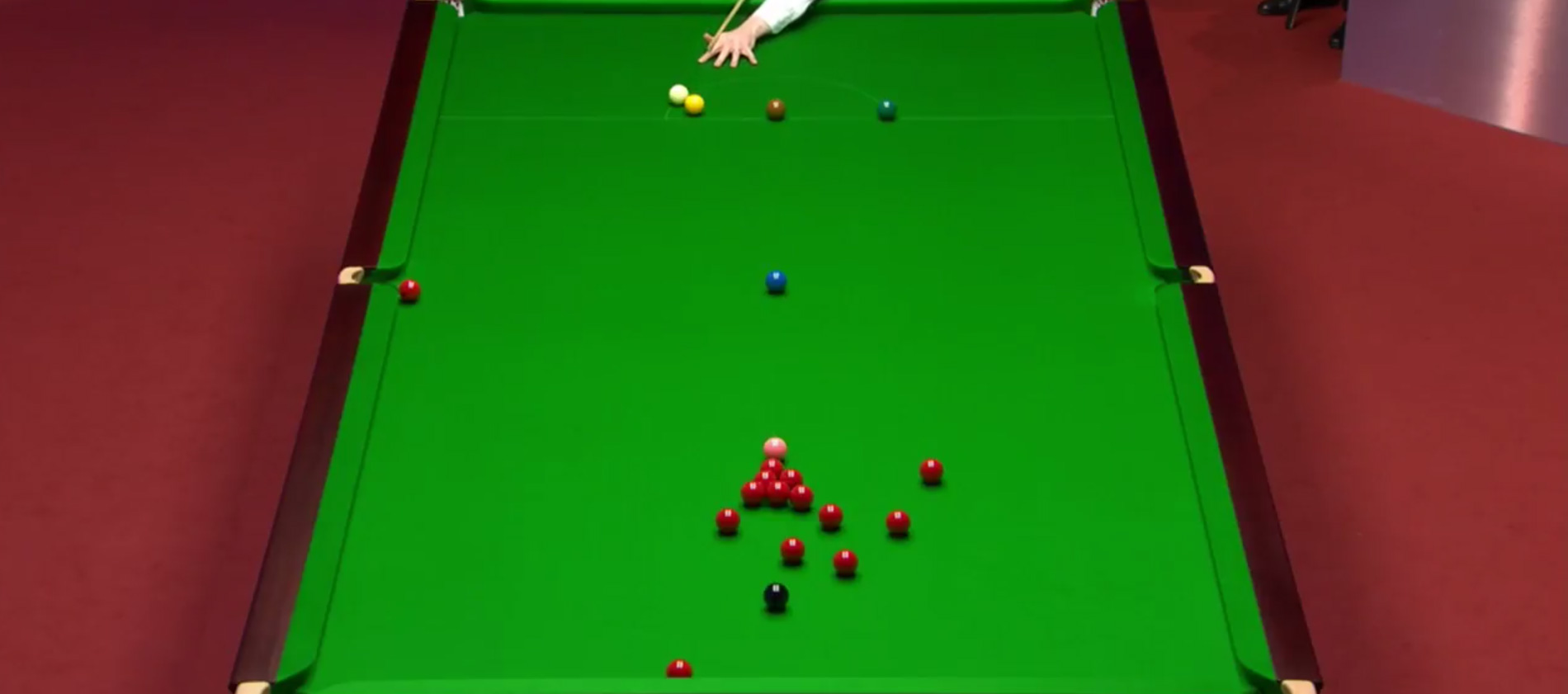 Shaun Murphy produces mind-bending pot at World Snooker