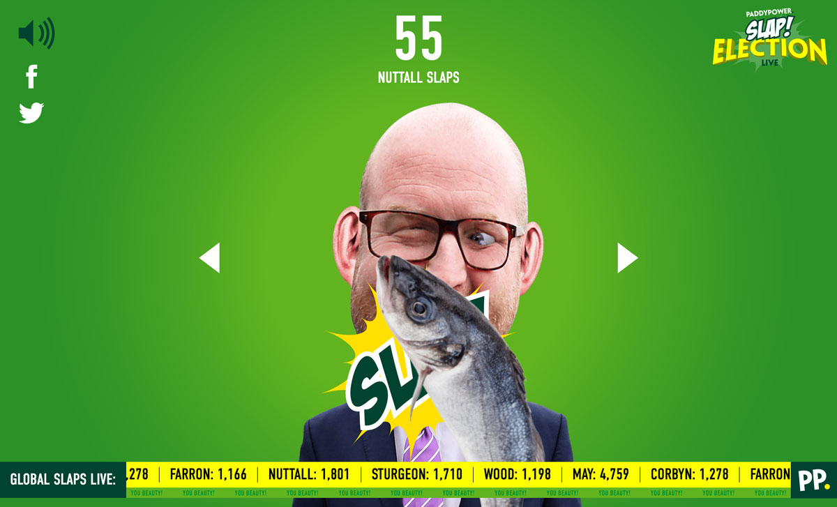 Slap election! Paddy Power gives punters a chance to whack politicos ...